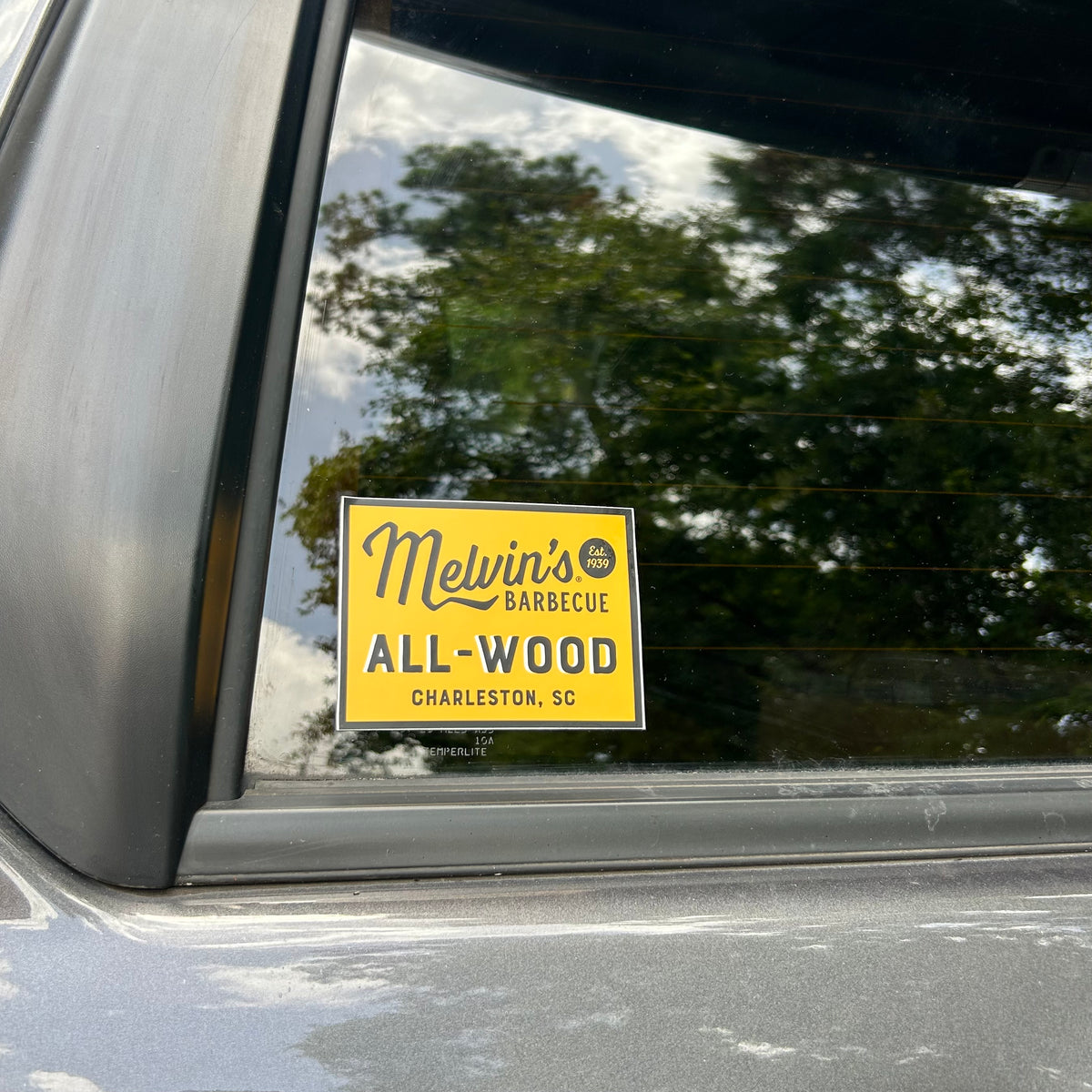 All-Wood Melvin's BBQ Sticker – Melvin's BBQ